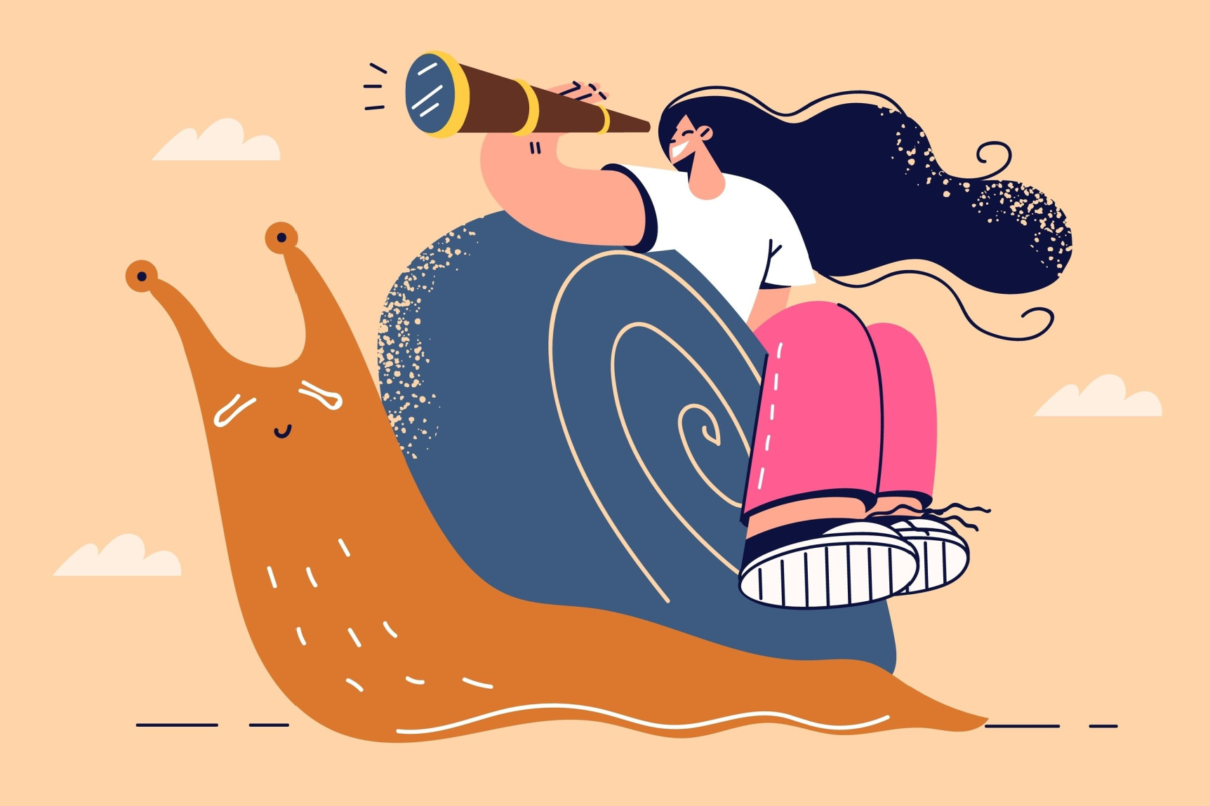 Snail girl – trend, który podbił rynek pracy w zawrotnym tempie